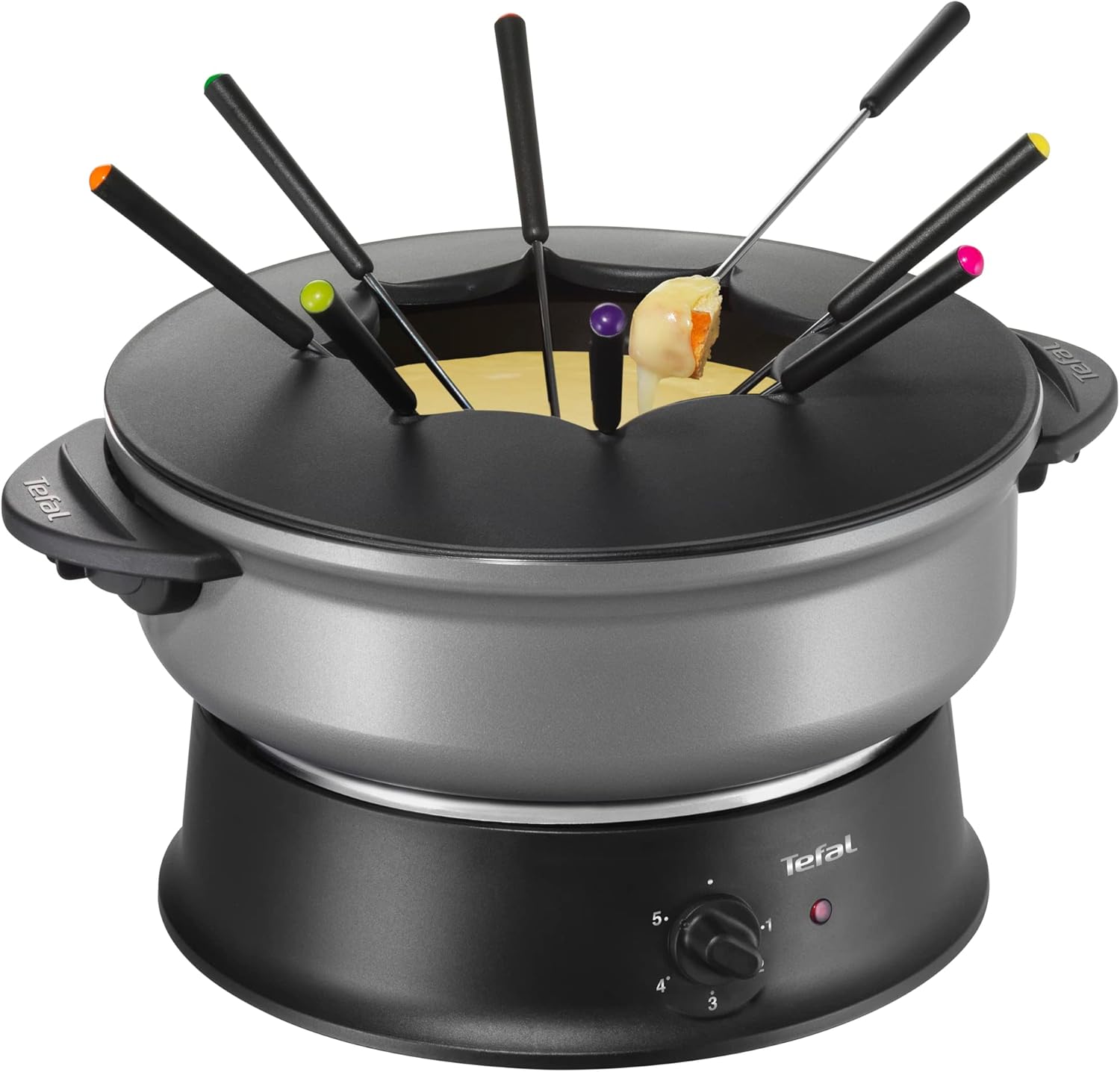 قیمت و خرید فوندو ساز تفال فرانسه Tefal WK302013 Wok Fondue، جمع و جور ...